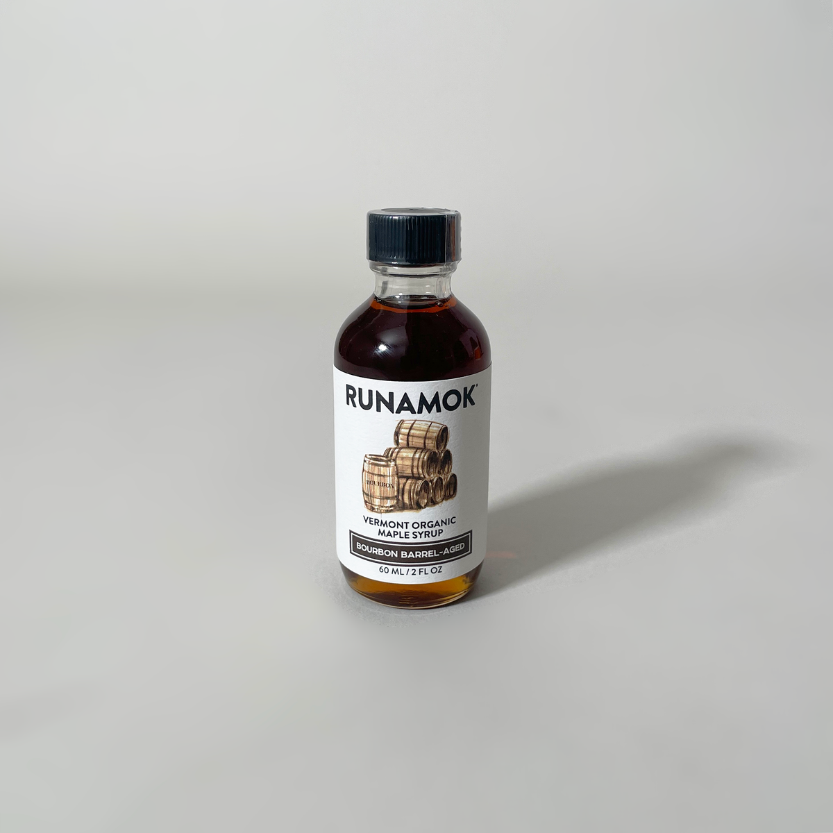 Runamok Mini Bourbon Barrel-Aged Maple Syrup - 2oz – R&D Goods